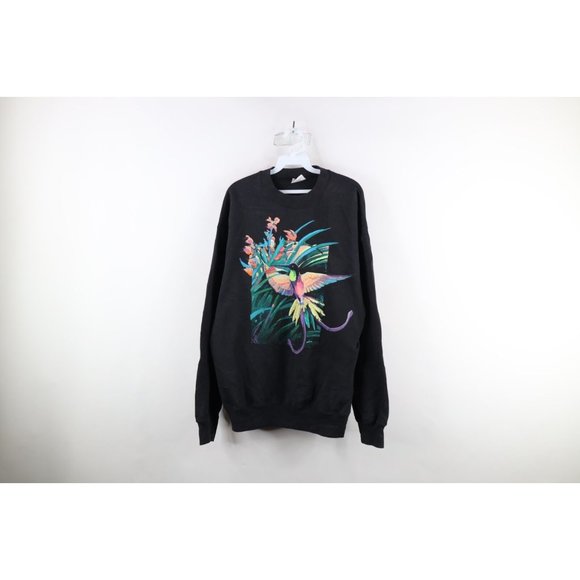 Vintage | Tops | Vtg 9s Country Primitive Womens Xl Distressed Rainbow ...